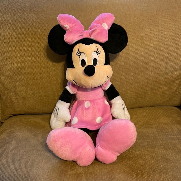 Disney | Toys | Disney Plush Minnie Mouse | Poshmark